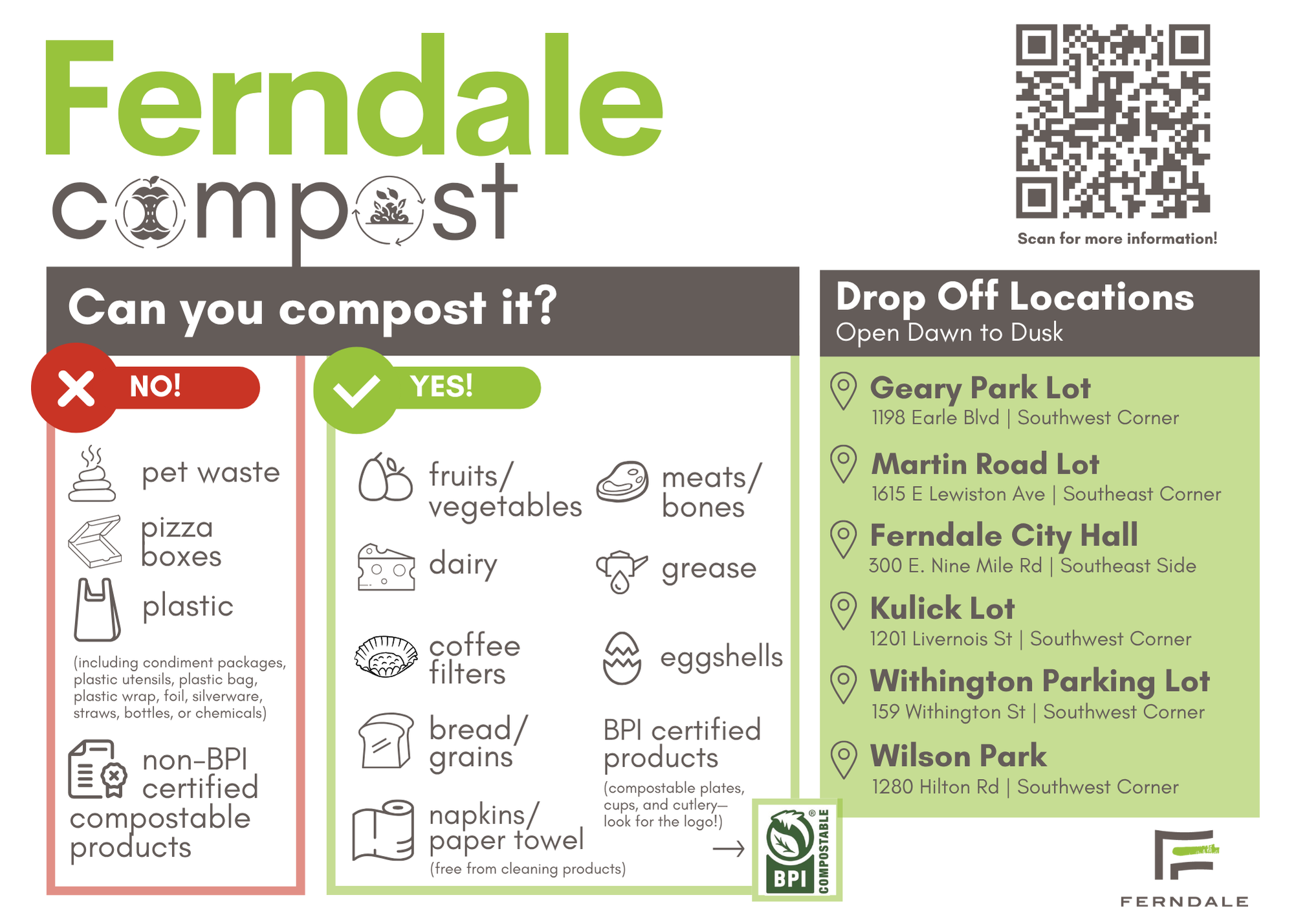 Compost Drop-Off Program - Ferndale